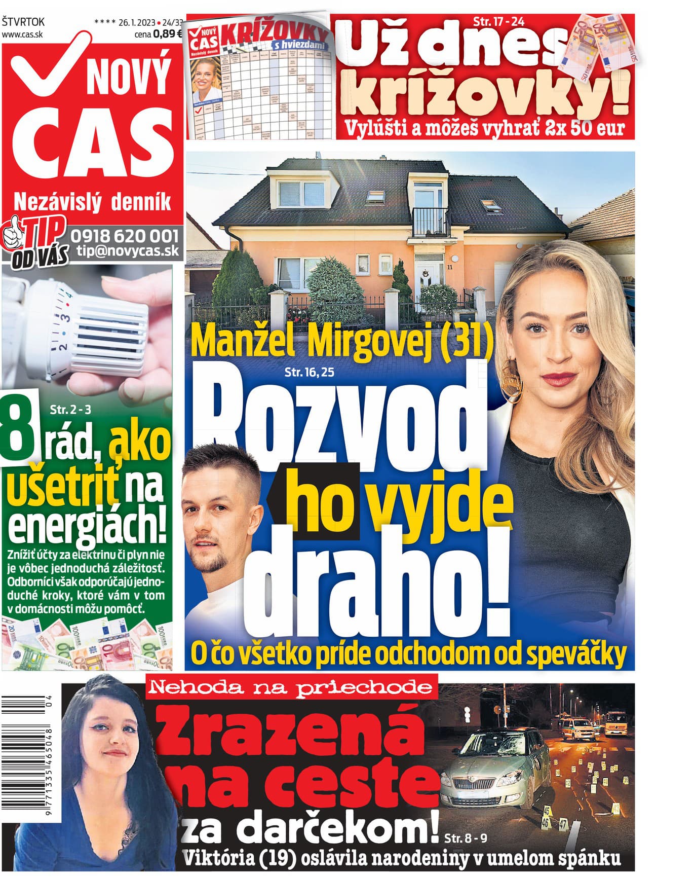 Predplatné novín - Nový Čas.