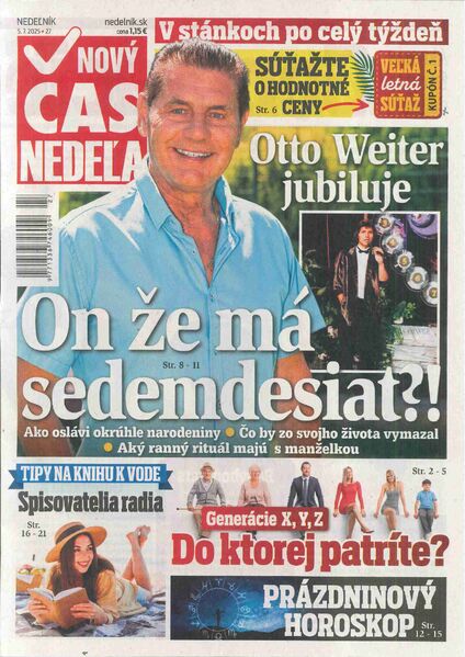Predplatné novín - Nový Čas.