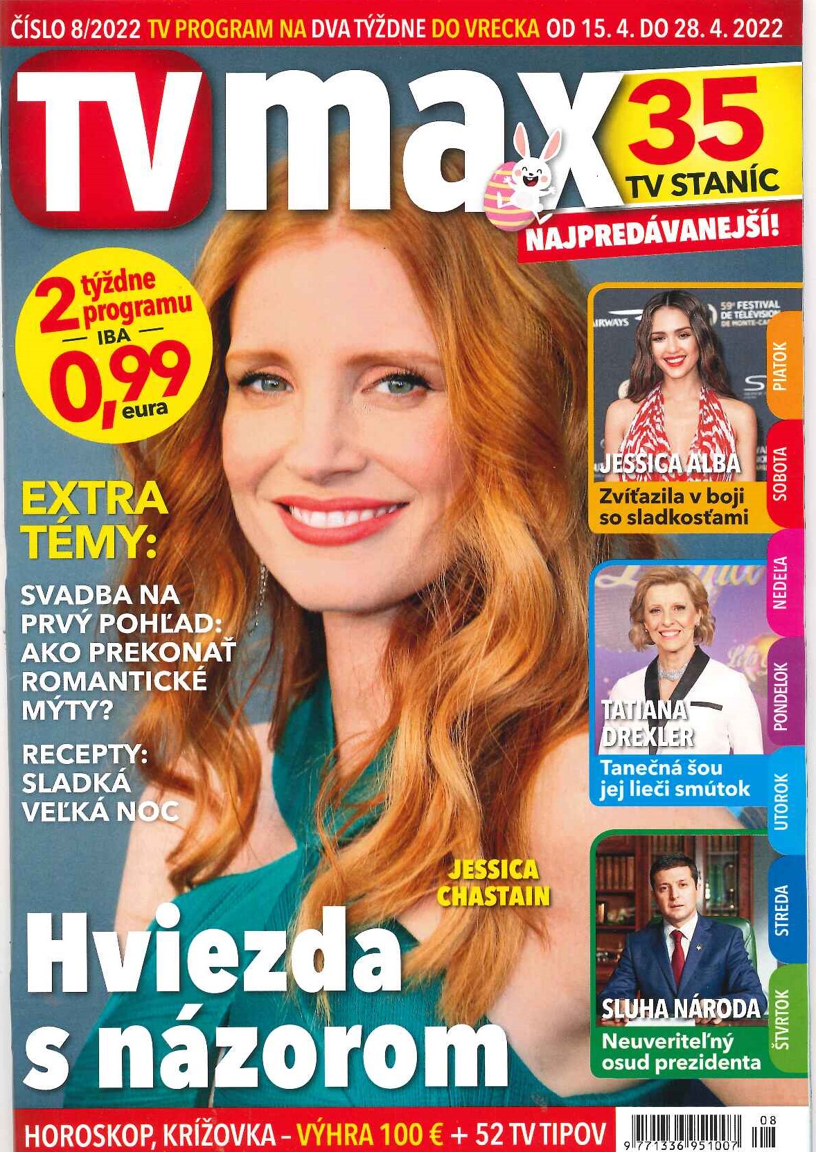 Predplatné časopisu - TV max