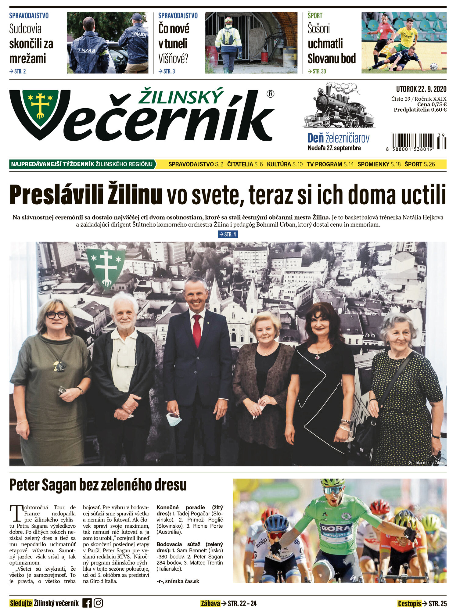 ŽILINSKÝ Večerník